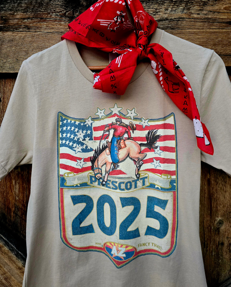 2025 Rodeo tee – Fancy That! Prescott